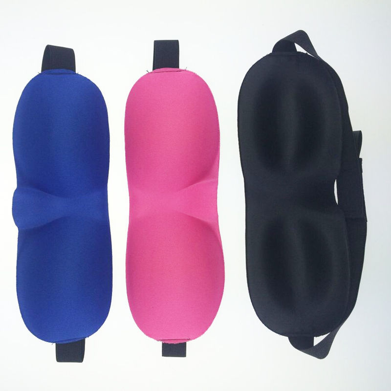 3d Shading Eye Mask Soft Sleep Relax Patch Cover Padded Blindfold Trip ...